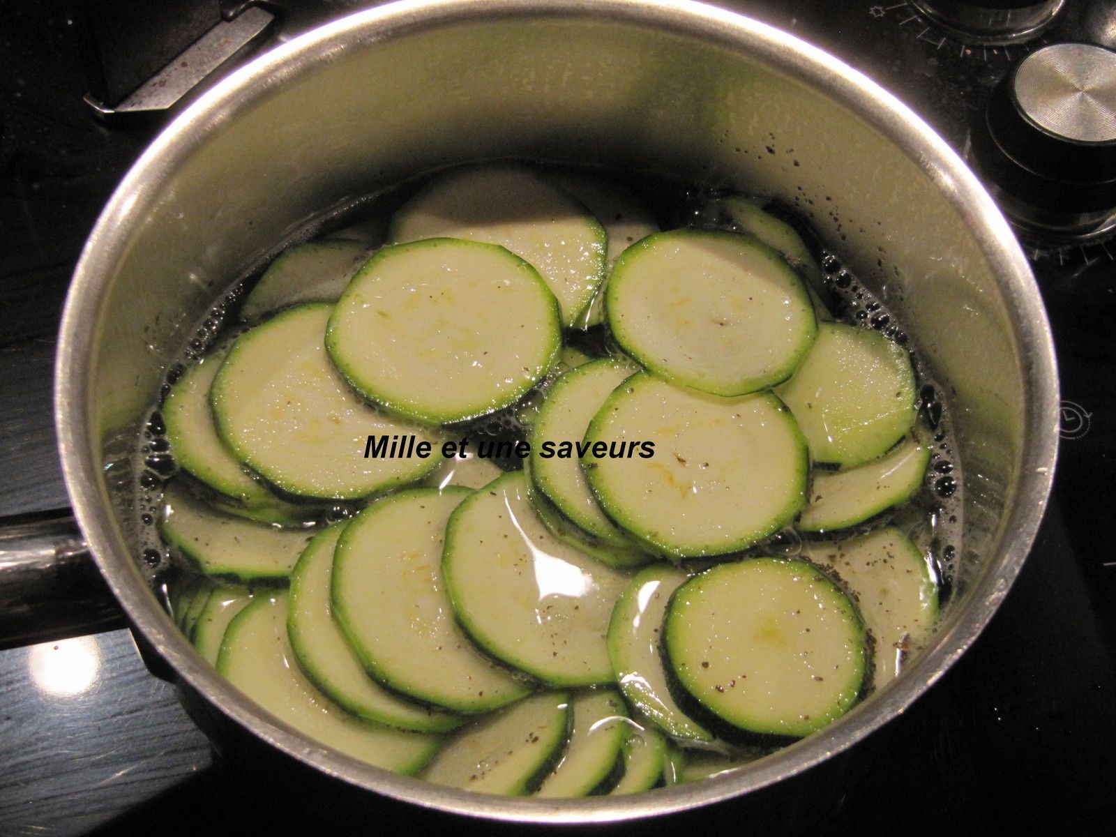 Roses feuilletées à la courgette - mille et une saveurs dans ma cuisine