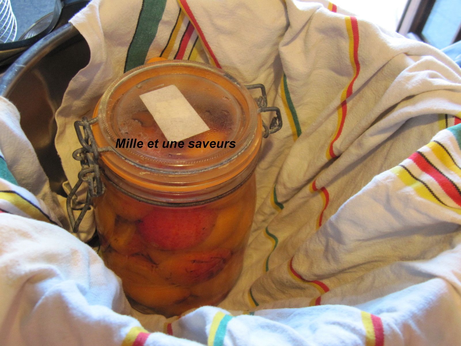 Abricot au sirop en conserve - mille et une saveurs dans ma cuisine