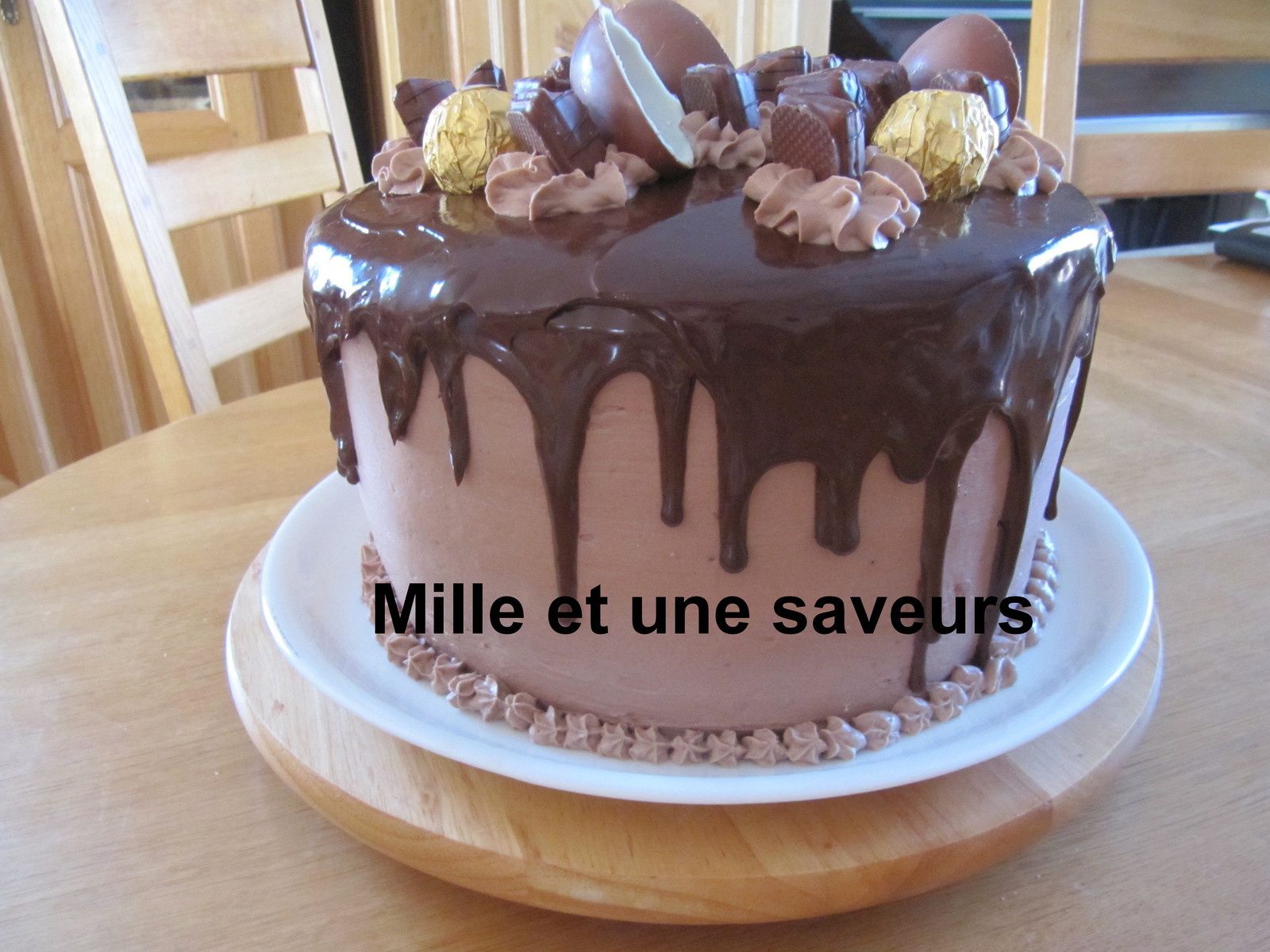 Layer cake Kinder bueno - mille et une saveurs dans ma cuisine
