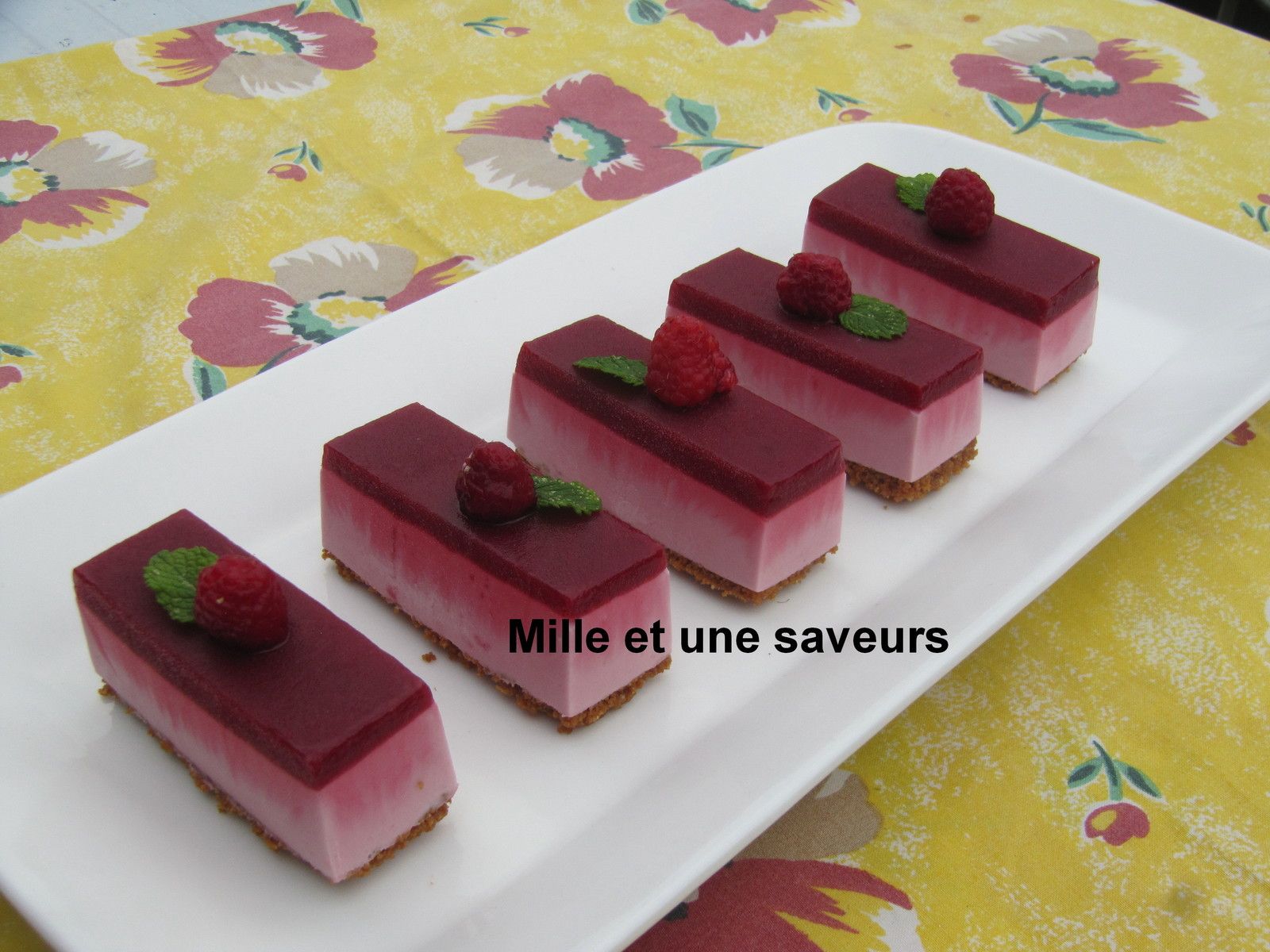 lingot framboises sans cuisson, cheese cake - mille et une saveurs dans ...