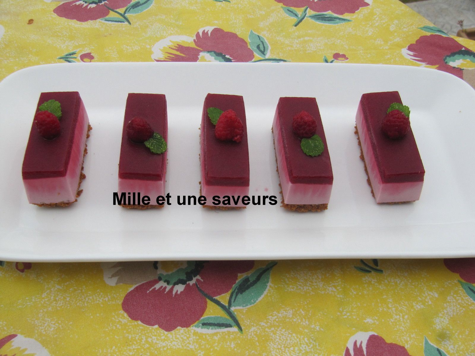lingot framboises sans cuisson, cheese cake - mille et une saveurs dans ...