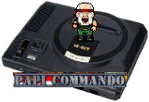 Papi Commando Megadrive, la ROM