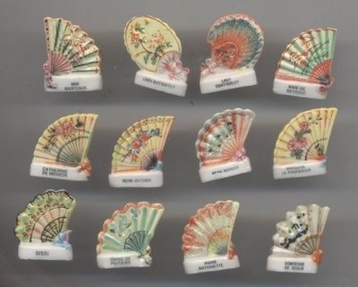 Les éventails - Ma collection de fèves