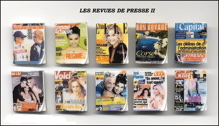 Les revues de presse II - Ma collection de fèves
