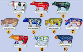 Cow Parade - Ma collection de fèves