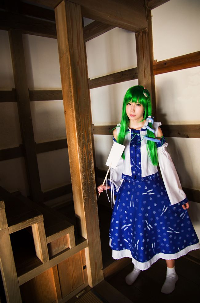 Touhou project cosplay : Sanae Kochiya - COSPLAY