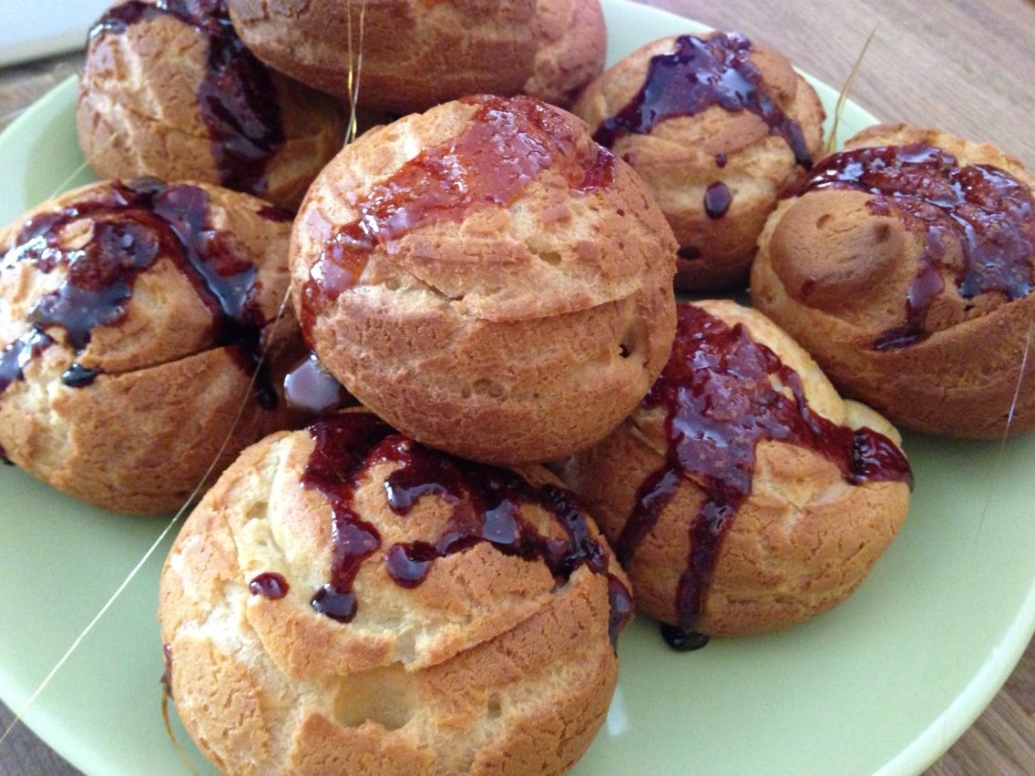 Choux crème caramel - Ma cuisine familiale sophie