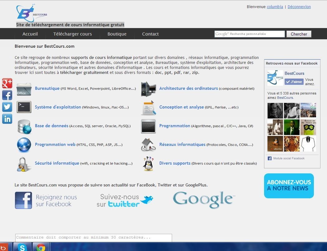 Informatique - IUT de Valence