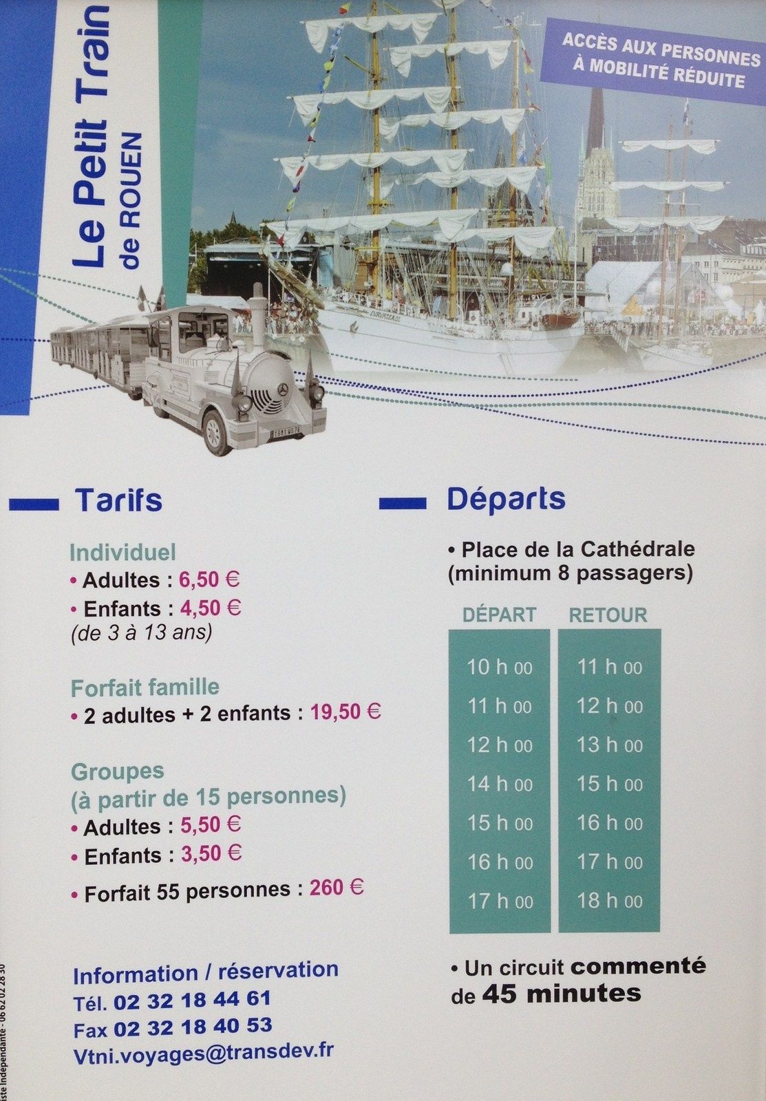 Le petit train de Rouen - Vivre à Montigny