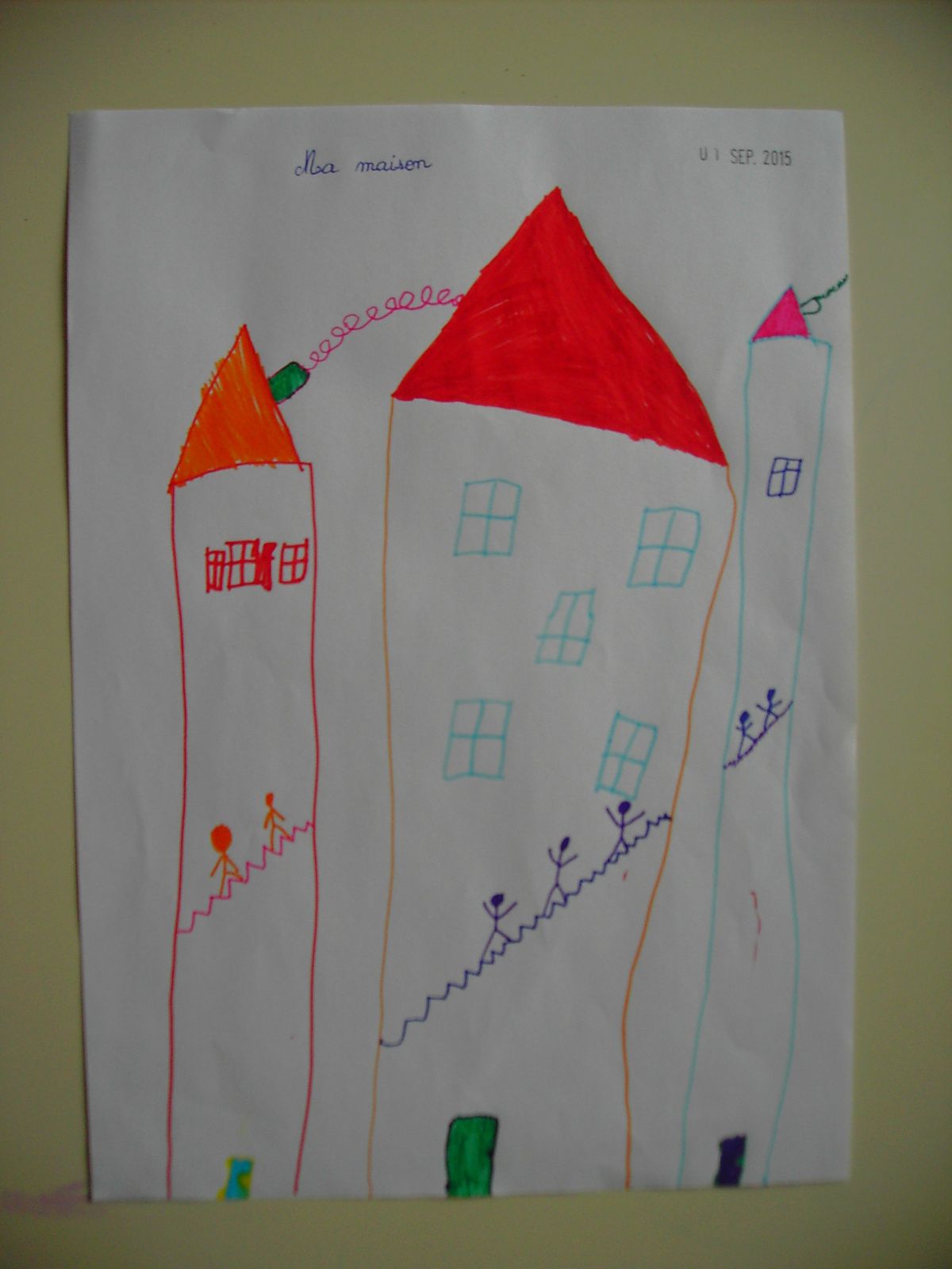 P1 - Thème : la maison - Maternelle