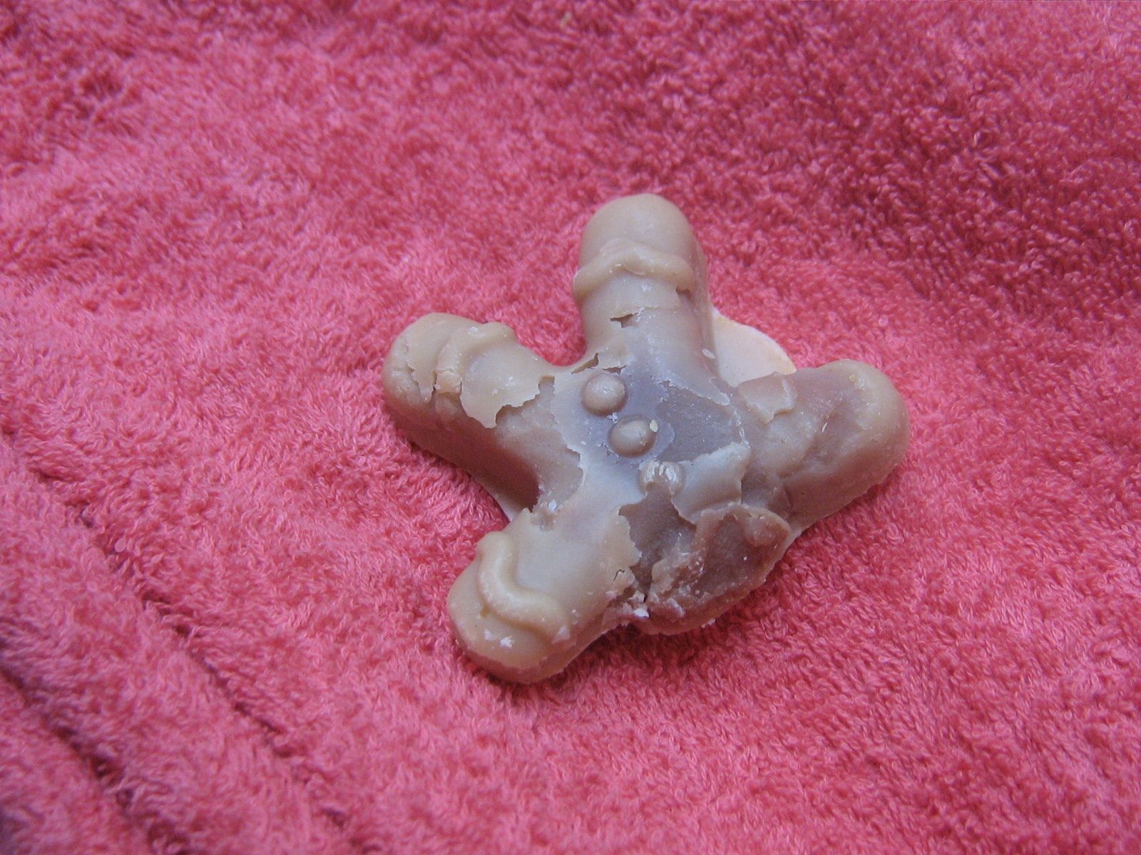 Savon rigolo au beurre de cacao - des petits savons