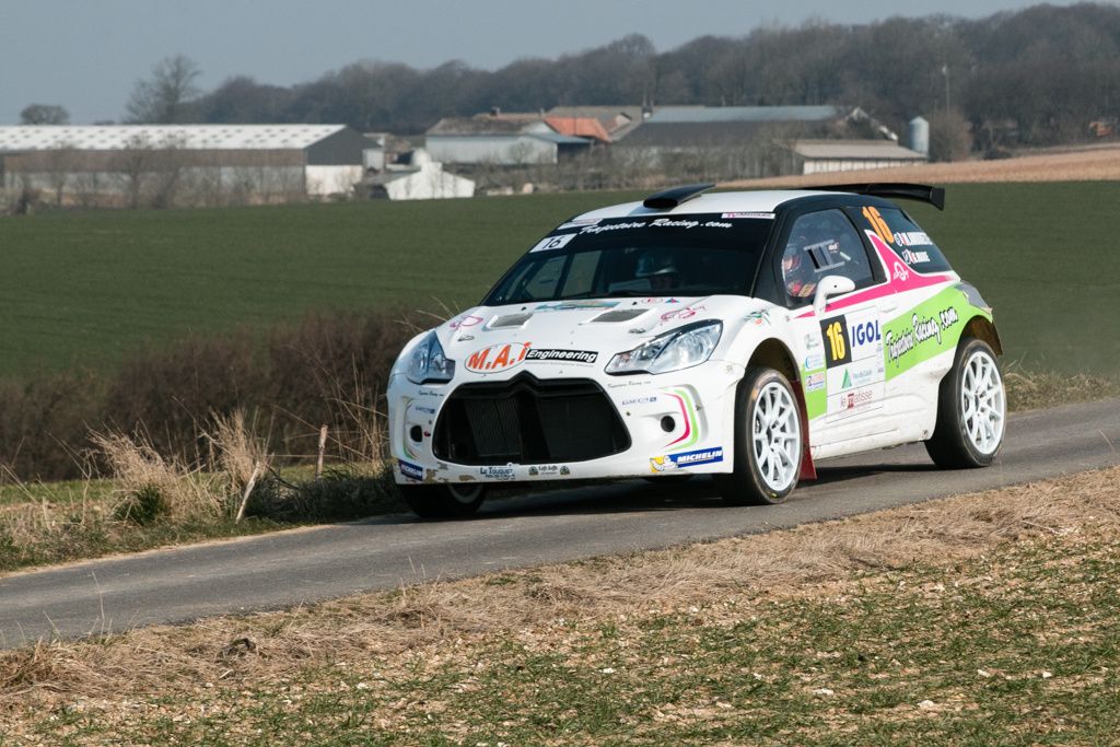 TOUQUET 2015 > Marc Amourette , 5° avec sa DS 3 R5
