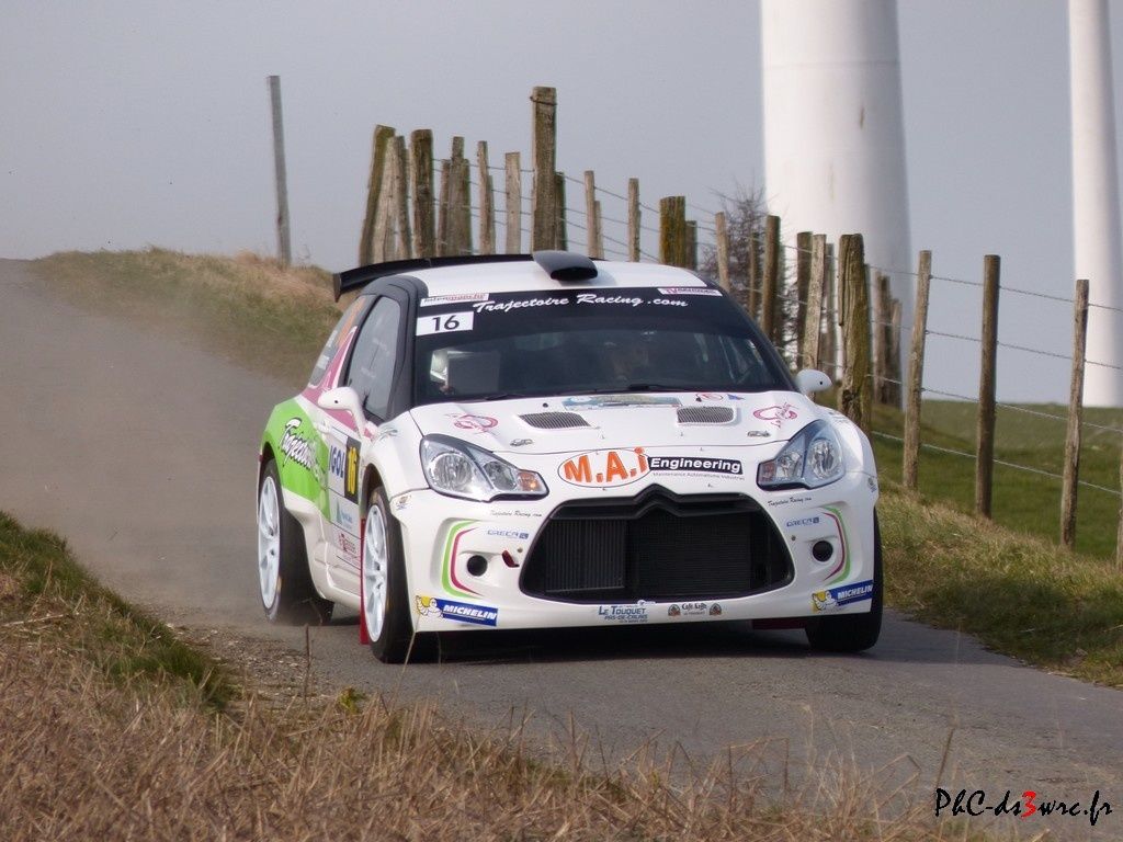 TOUQUET 2015 > Marc Amourette , 5° avec sa DS 3 R5