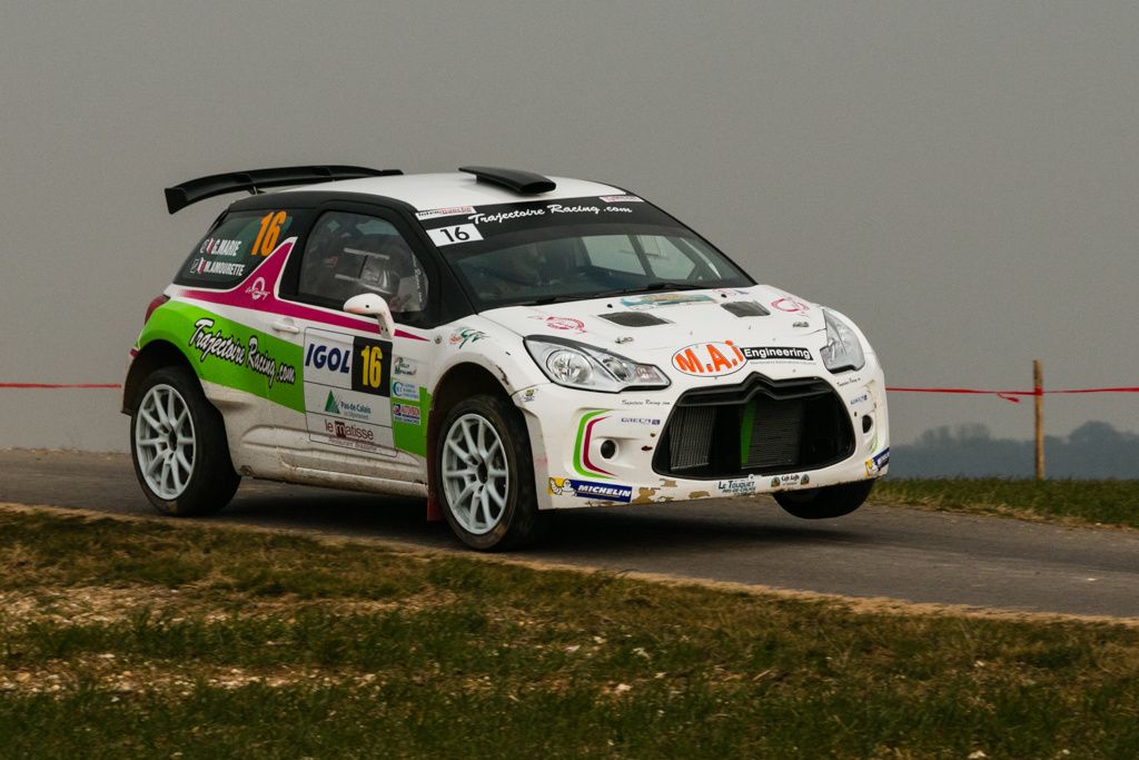 TOUQUET 2015 > Marc Amourette , 5° avec sa DS 3 R5