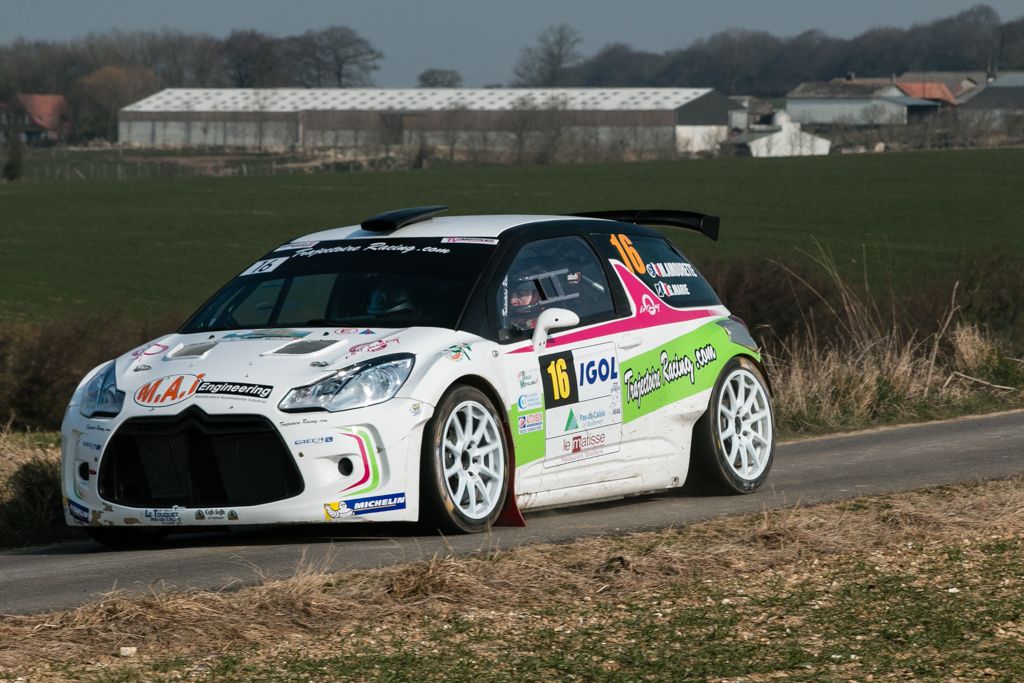 TOUQUET 2015 > Marc Amourette , 5° avec sa DS 3 R5
