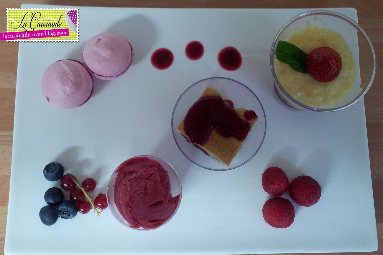 Farandole de Fruits Rouges - La Cuisinade