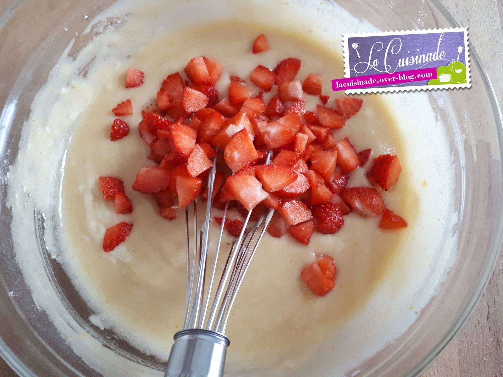 Gâteau aux Fraises - La Cuisinade