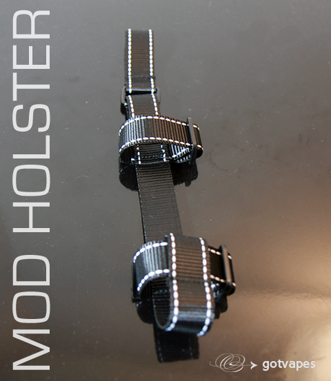 GotVapes dur Nylon Mod Holster - NOIR $ 6,95 - VapeurZim