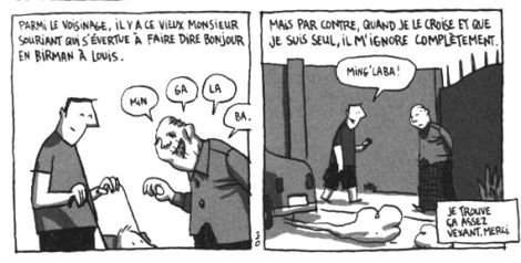 Chroniques Birmanes de Guy Delisle - Les accros du livre
