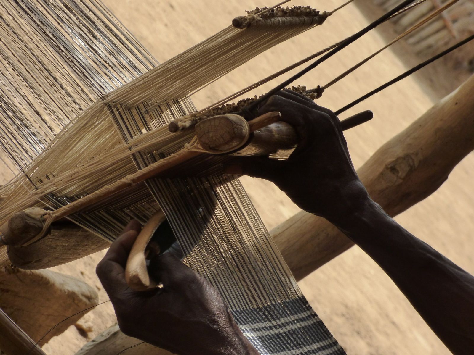 Gabil, le pagne Diola - Si le Sénégal m'était conté...