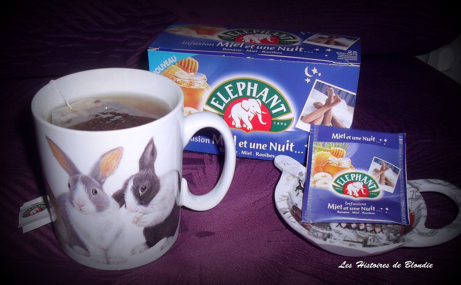 Tisane Éléphant : miel et une nuit... - Les histoires de Blondie