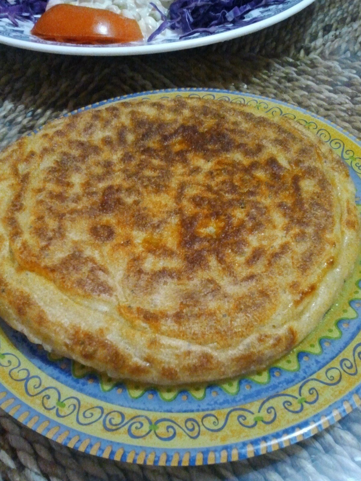 Maghlouga(baghrir farci ou crèpes algériennes farcies) - Cuisine Algérienne