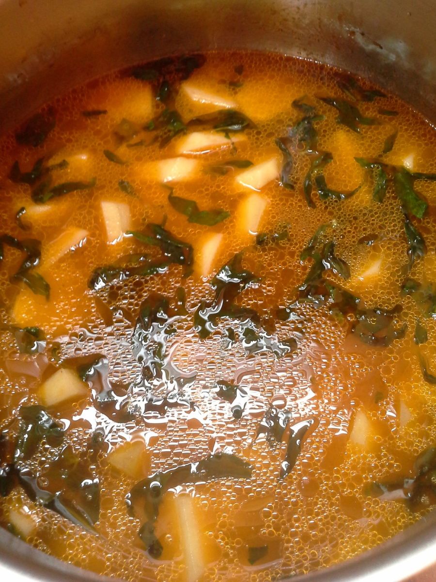 Batata fliou(pouliot) - Cuisine Algérienne