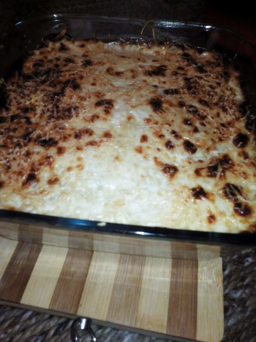 Gratin de riz façon parmentier - Cuisine Algérienne