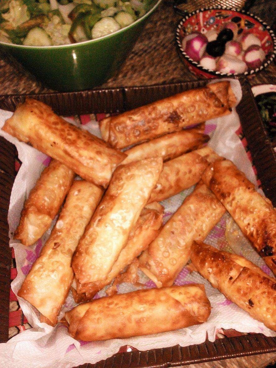 Bourak au poulet et feuilles de brik Turc - Cuisine Algérienne
