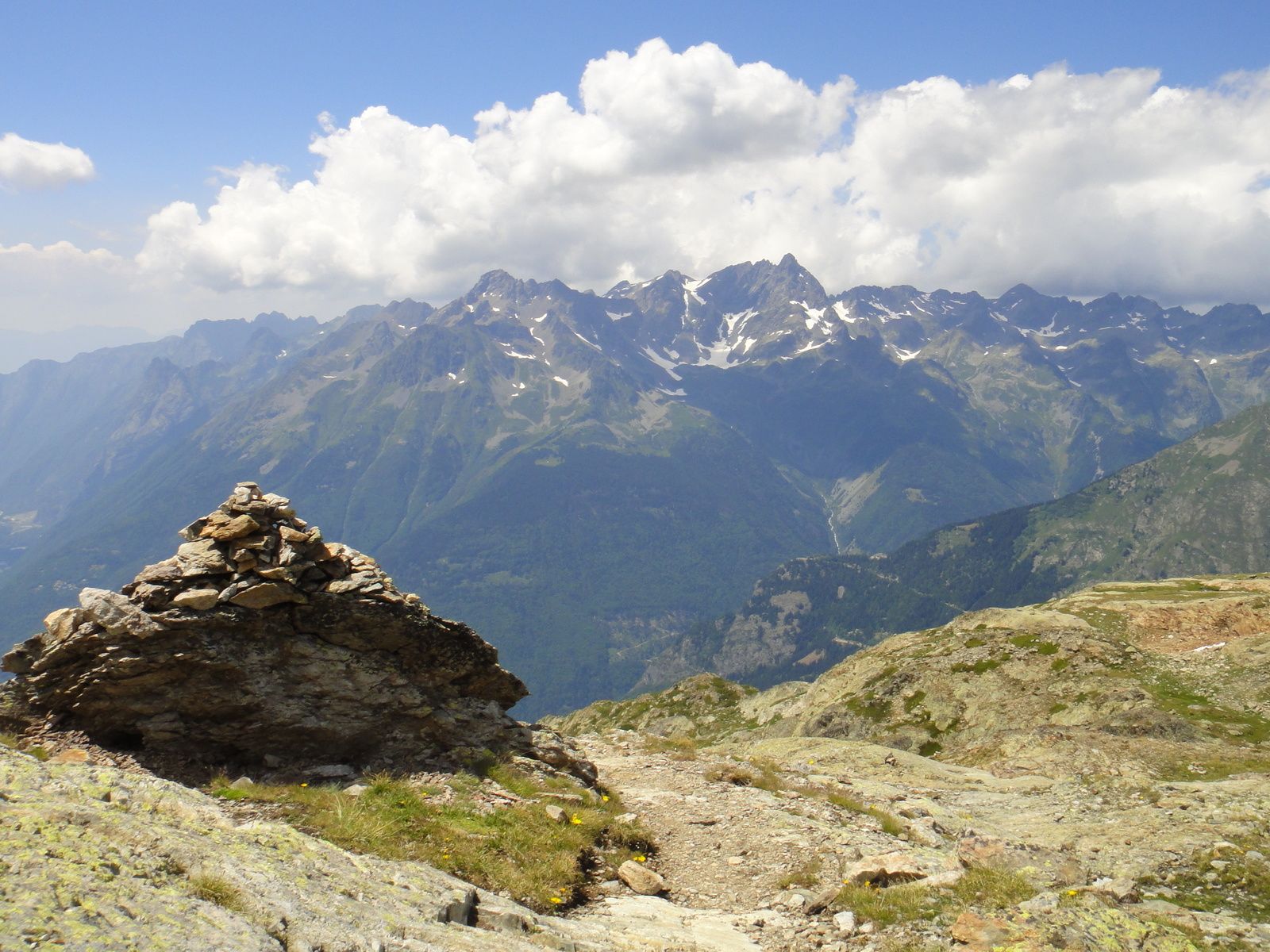 Lac de la Fare (2641m), depuis Oz, par le Col du Sabot et le Col du ...