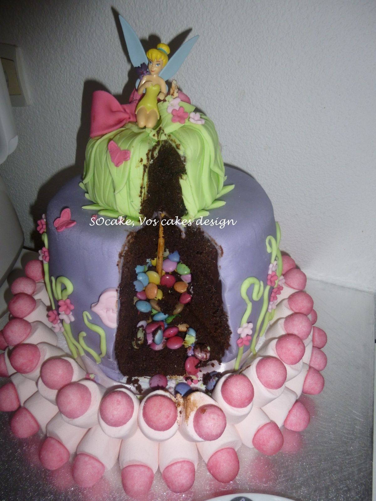 Gâteau Fée Clochette - SOcake ... Vos cakes design