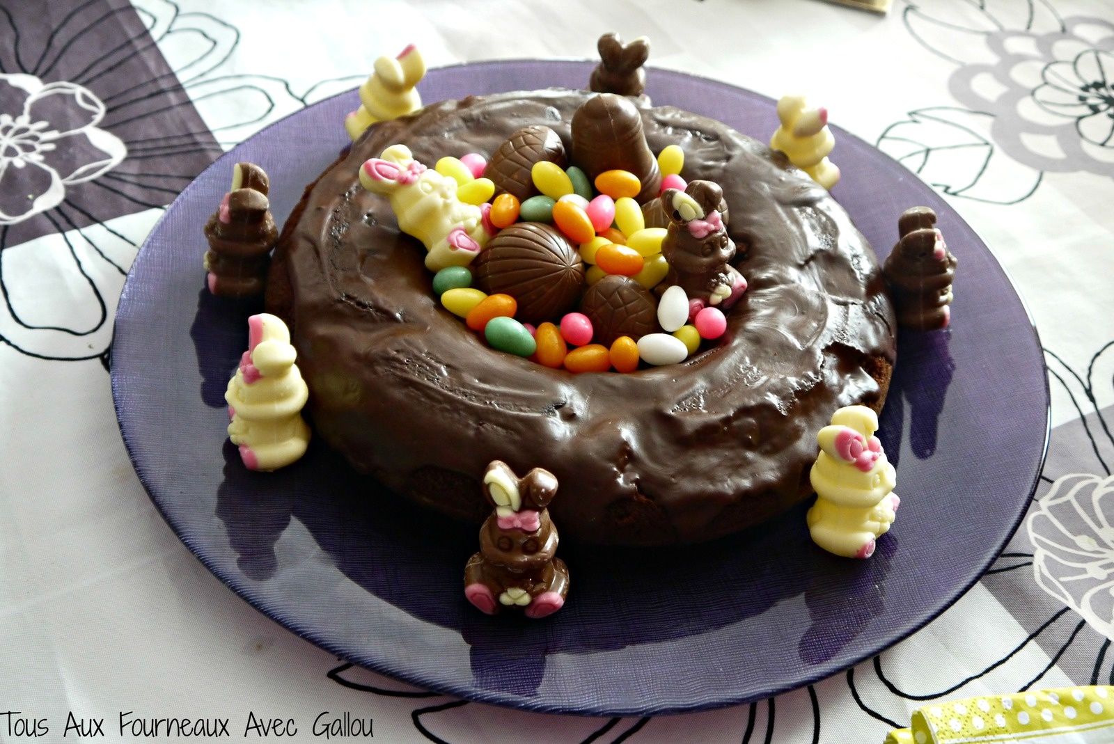 Nid de Paques au chocolat - Bienvenue dans ma cuisine