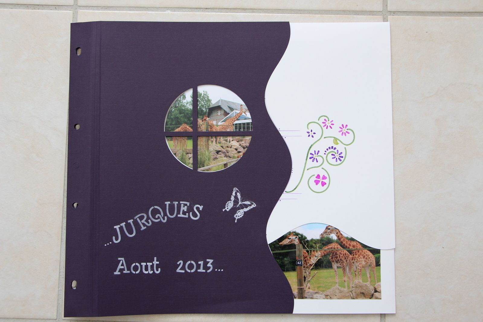 Gabarit "Sofia - Lima" - sarazzascrap