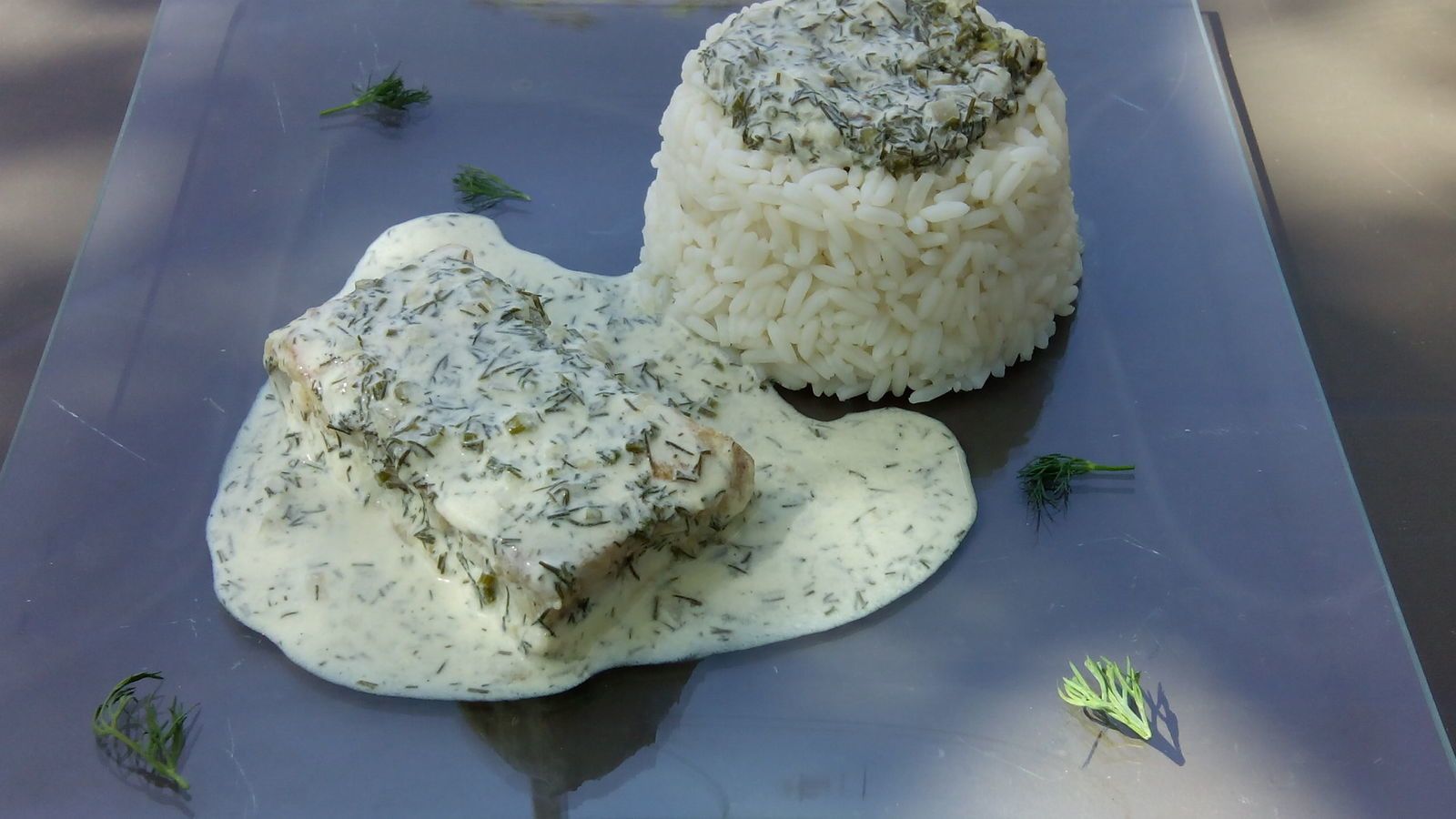 Pavé de colin sauce à l'aneth - Passetempscuisine