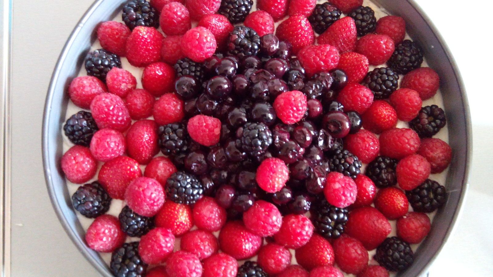 Entremet aux fruits rouges - Passetempscuisine
