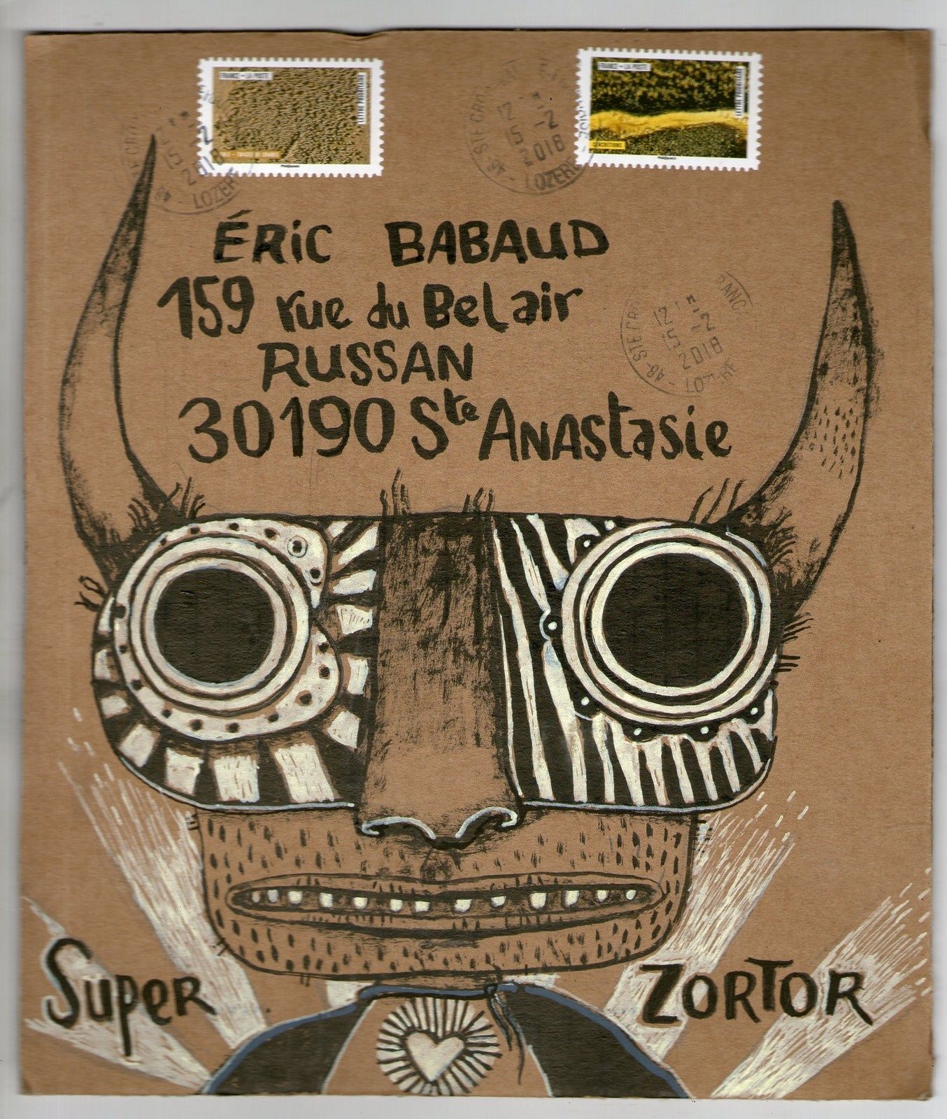 Le cachet de l'art postal - Le blog d'Éric Babaud