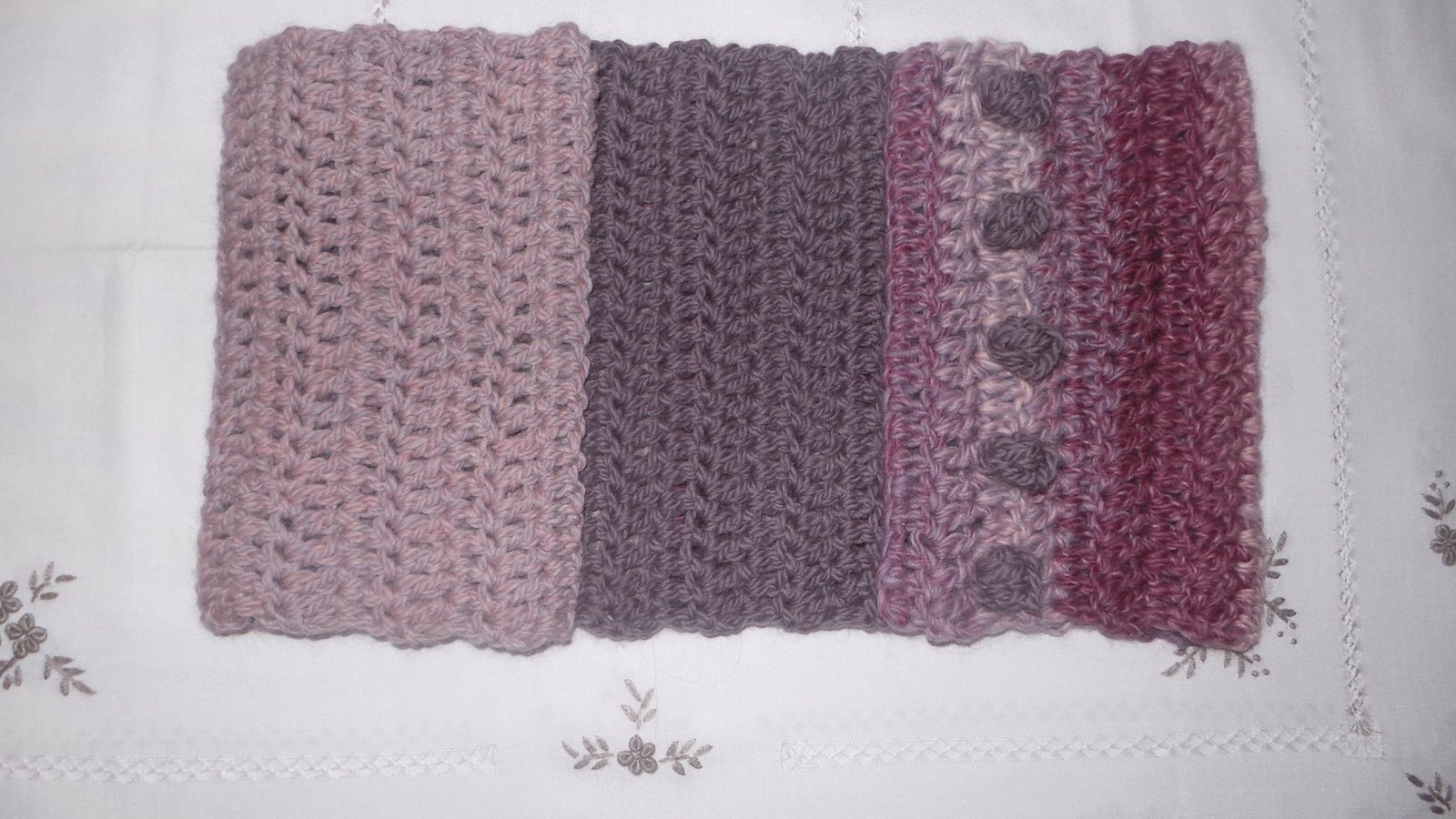 CAL snood brides et nopes - Le blog de l'Atelier de Lola