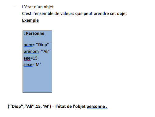 Programmation Orientée Objet (POO) Programmation Orientée Objet (POO)