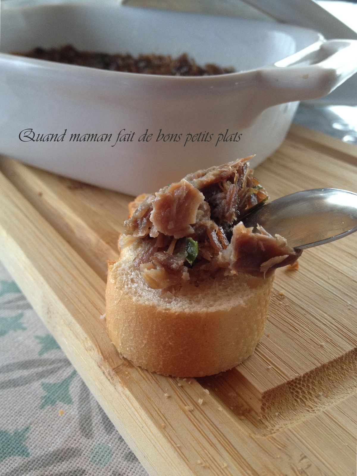 rillettes de canard confit au piment d'espelette - Quand maman fait de ...