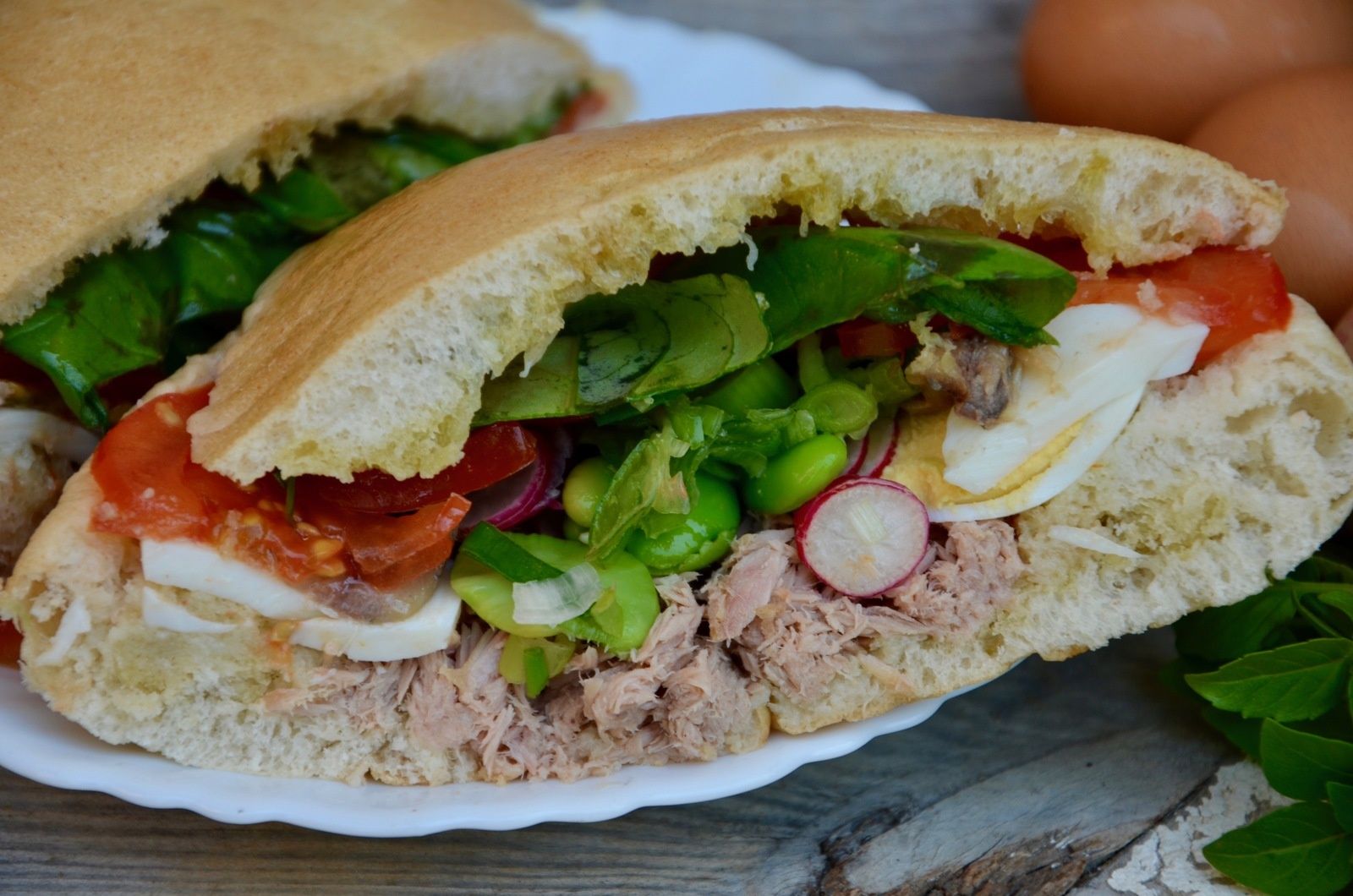 Pan bagnat - La p'tite cuisine de Pauline