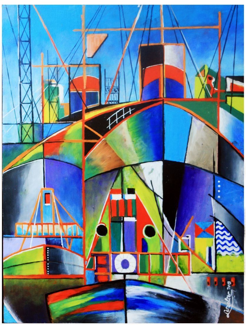 COMPOSITION d'un TABLEAU de "Style Moderne" - LES BASES DU DESSIN ...