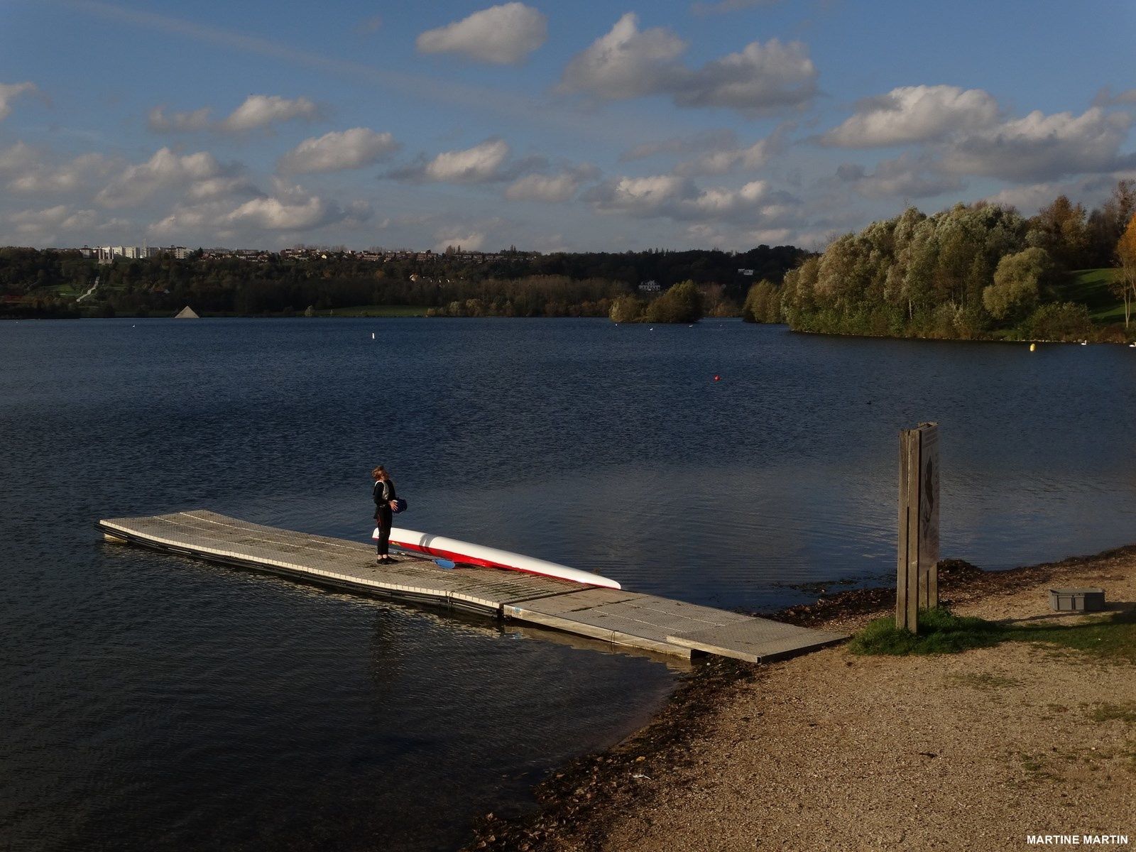 Promenade d'automne aux étangs de Cergy
