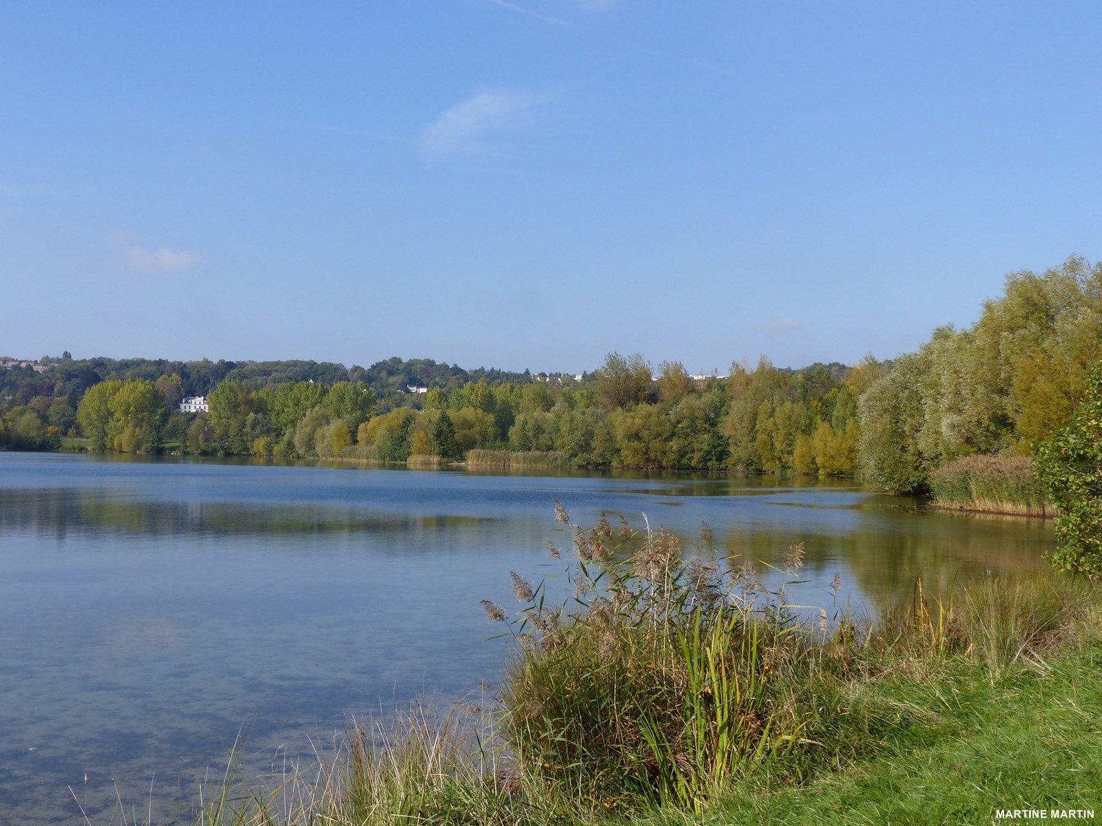Les étangs de Cergy en automne