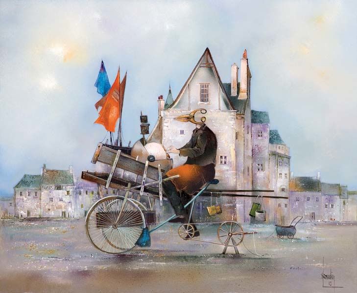 Bernard Louédin à la Galerie d'arts du Vexin