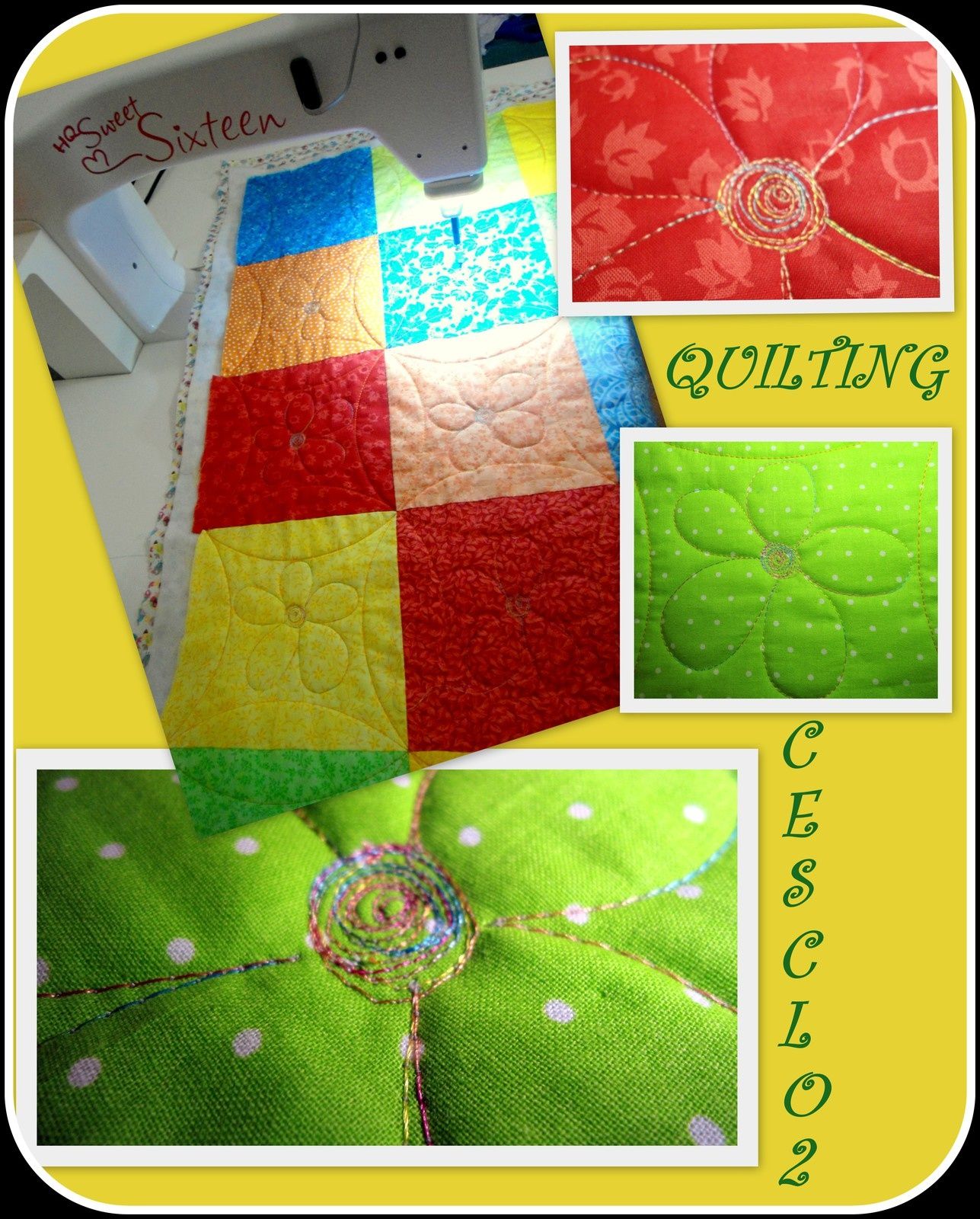 Quilting très fruité et fleuri - BLOG DE CESCLO2