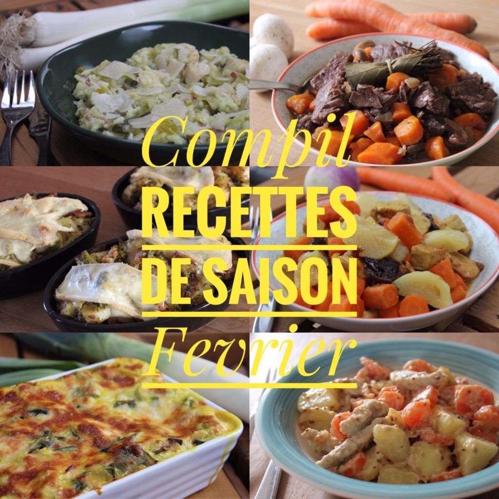 COMPIL RECETTES DE SAISON FÉVRIER - Les petits plaisirs de doro