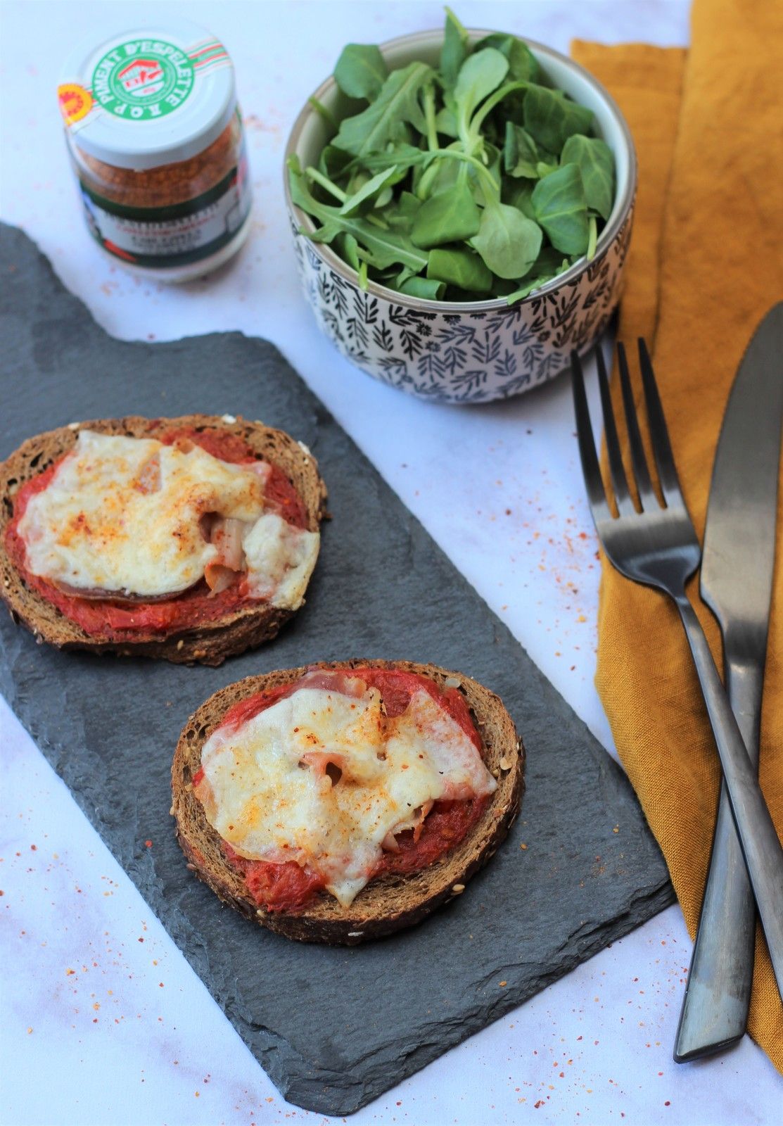 TARTINES BASQUES - Les petits plaisirs de doro