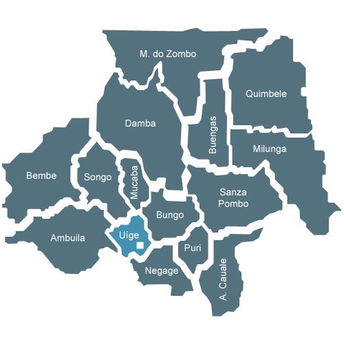 Mas...porque dividir a província do UÍGE ? A nova província seria KUILO ...