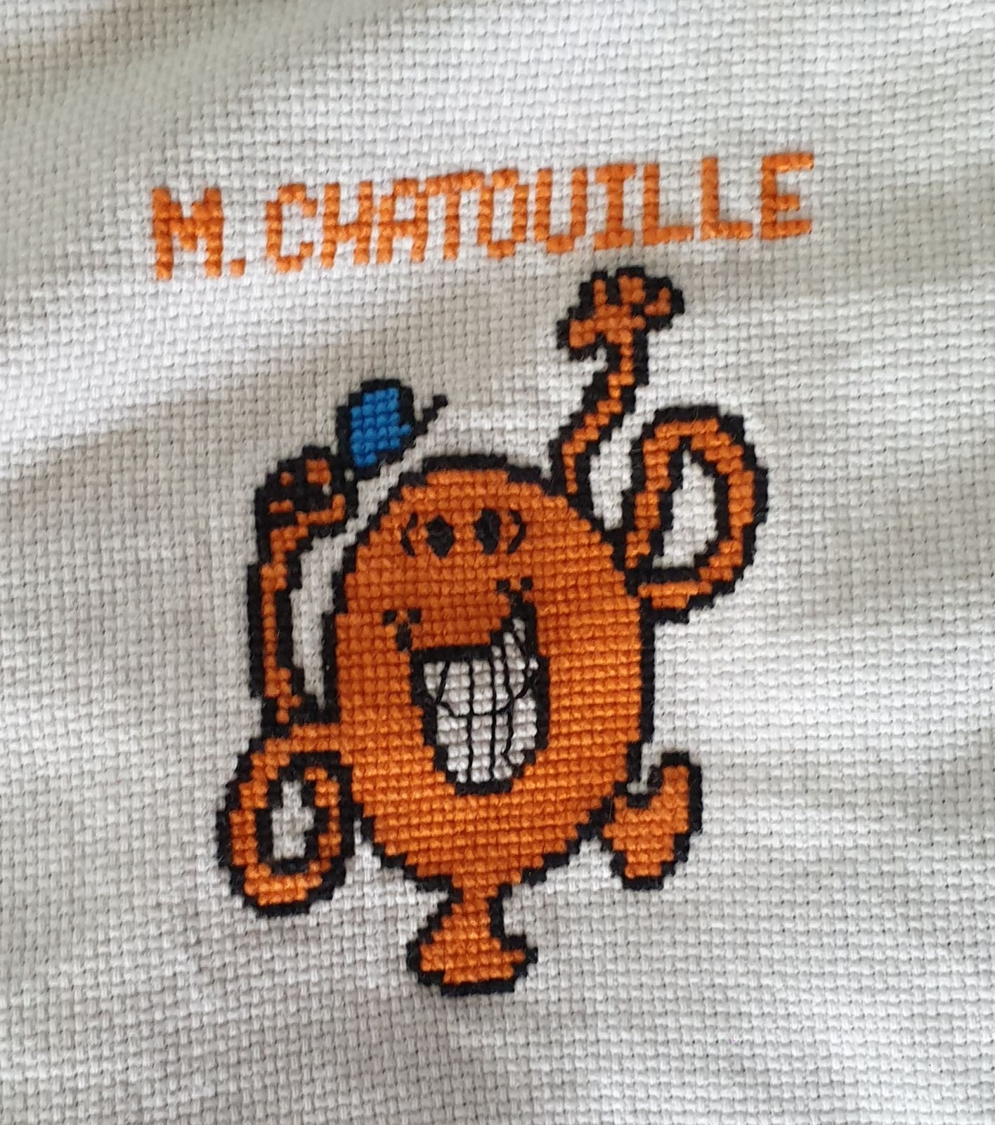 Monsieur chatouille - au fil de mes croix