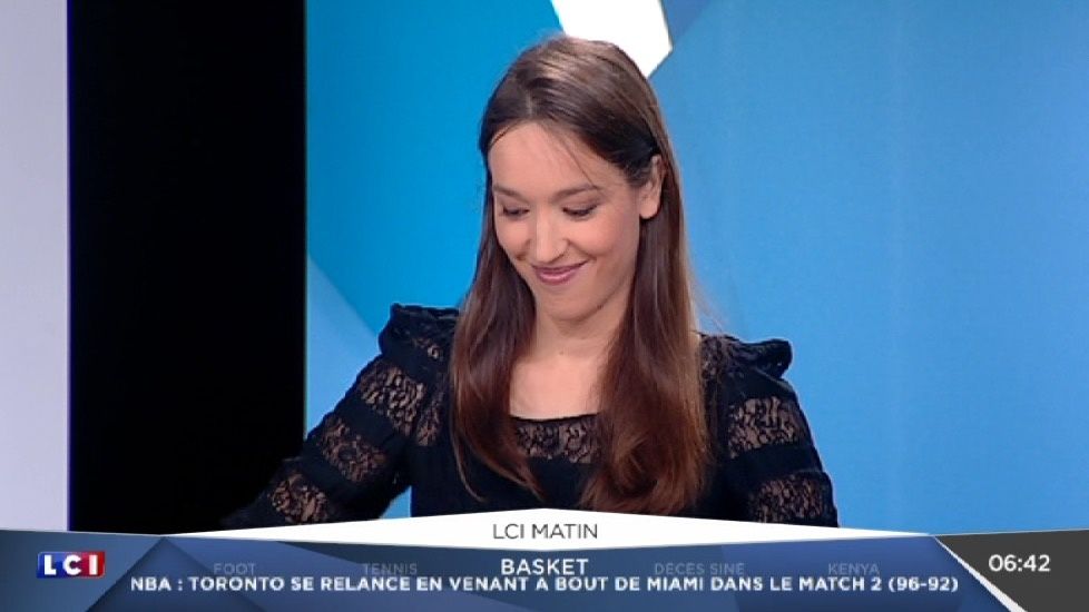LAURA POUGET pour L'ECONOMIE dans LCI MATIN sur LCI le 2016 05 06 ...
